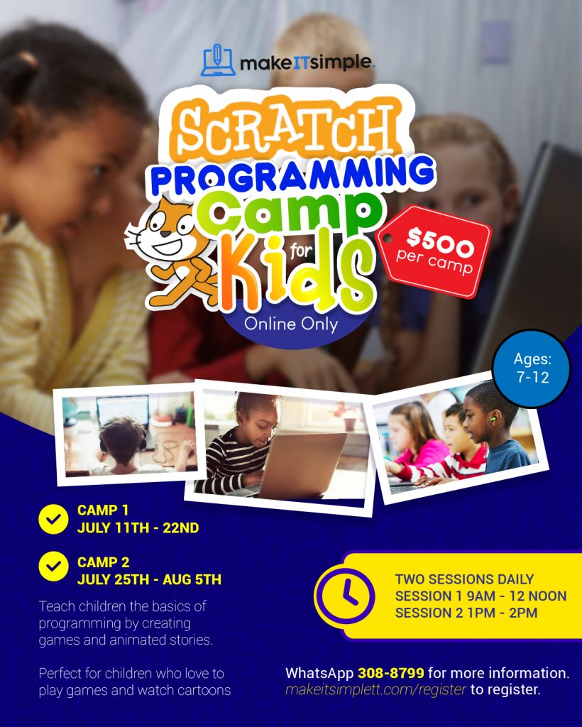 Programming Camp for Kids – makeITsimpleTT Online Store